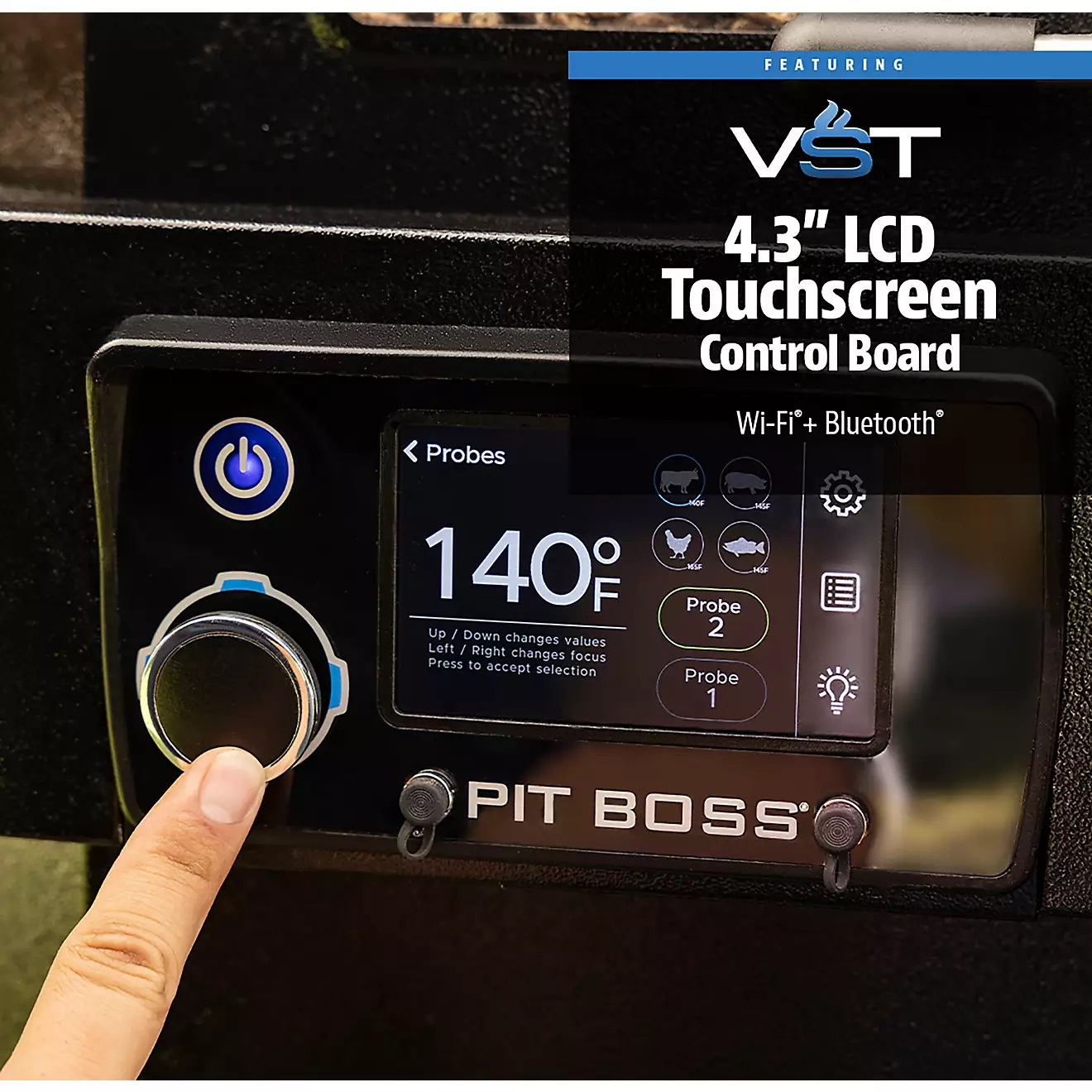 Pit Boss Titan is Released with a Touchscreen, Grate System, and More ...