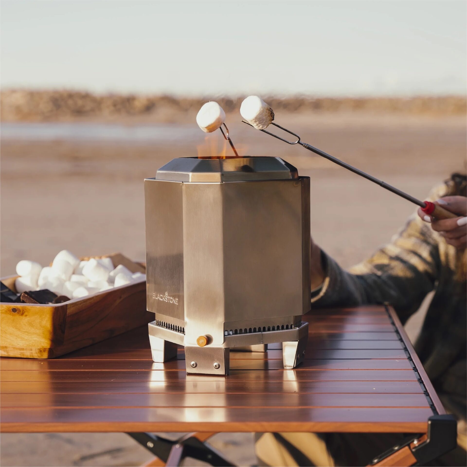 Blackstone Releases Stainless Steel Smokeless Fire Pit Line - CookOut ...