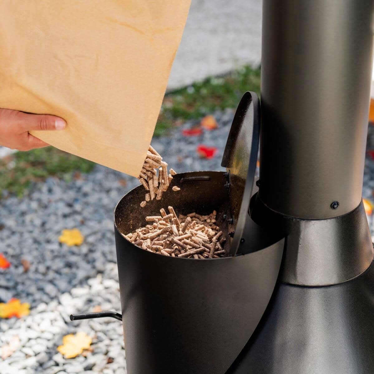 TIKI Brand Brings Versatility to New Chiminea Outdoor Fireplace ...