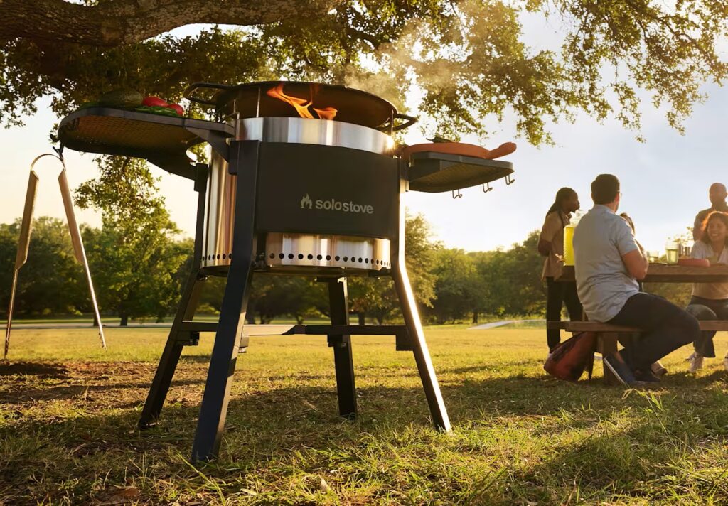 New Solo Stove Cookout Kit Turns Fire Pit into a Charcoal Grill ...