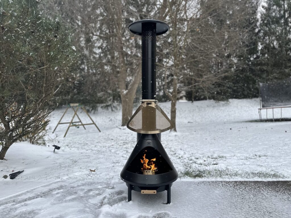 TIKI Brand Chiminea Outdoor Fireplace Review - Makes Fires Easy ...