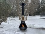 TIKI Brand Chiminea Outdoor Fireplace Review - Makes Fires Easy ...