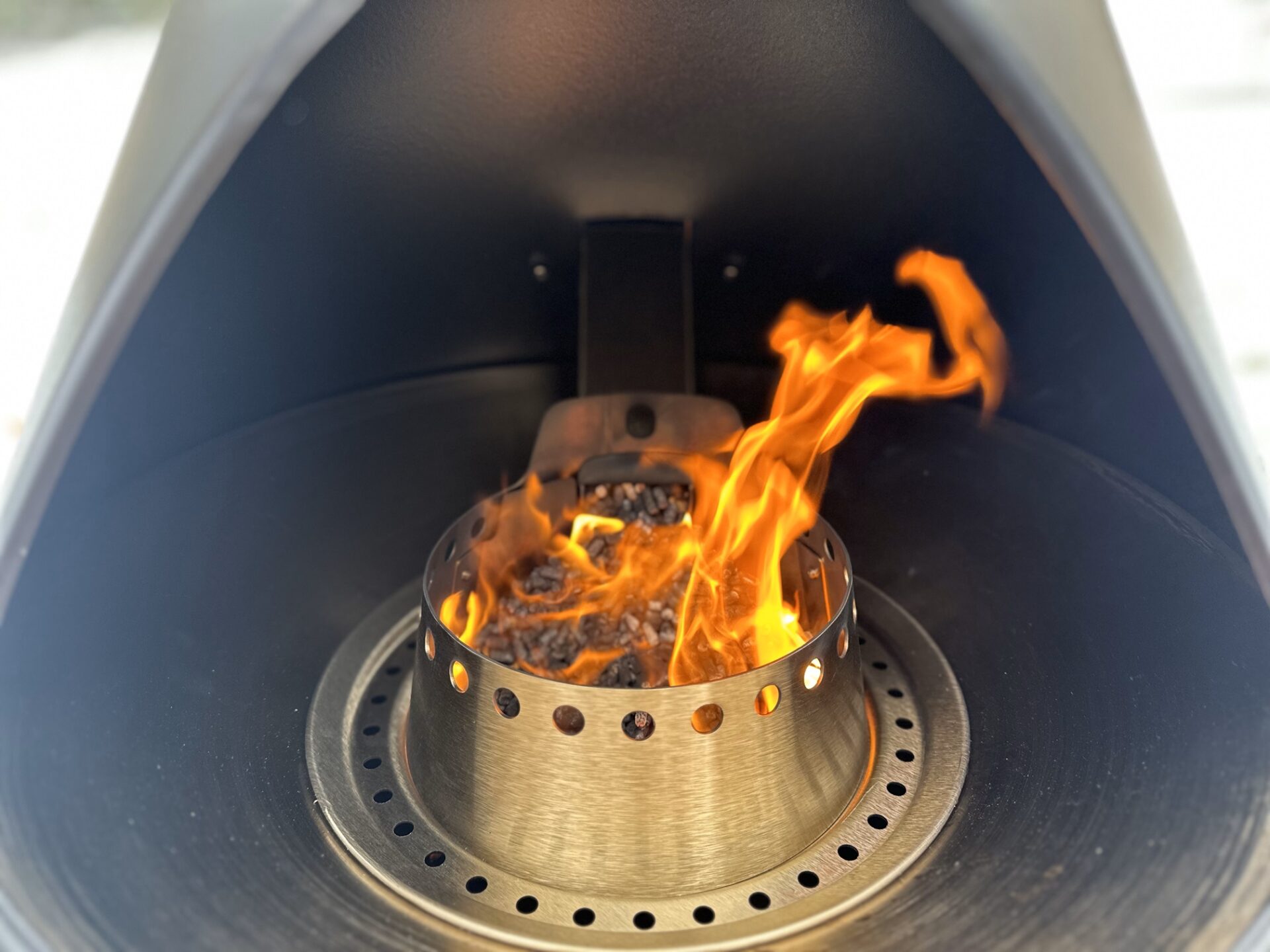 TIKI Brand Chiminea Outdoor Fireplace Review - Makes Fires Easy ...