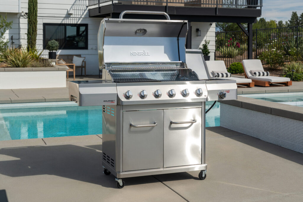 Nexgrill Gourmet Pro Gas Grill has Burners to Spare and it Smokes ...