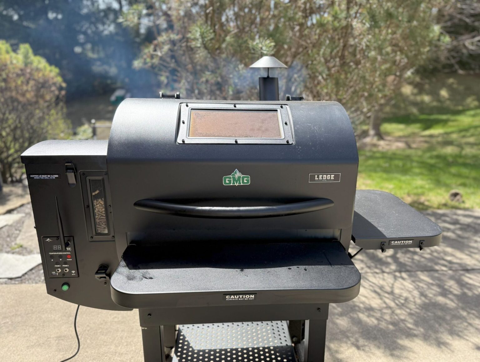 GMG Ledge Prime 2.0 Review - A Better, Smokier Pellet Grill - CookOut ...